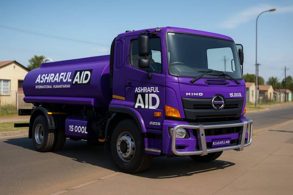 Support Needed for Ashraful Aid Water Tanker Project - Ashraful Aid